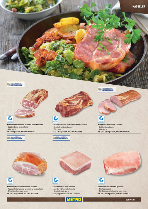 METRO DE - Fleischsortiment - Seite 6-7